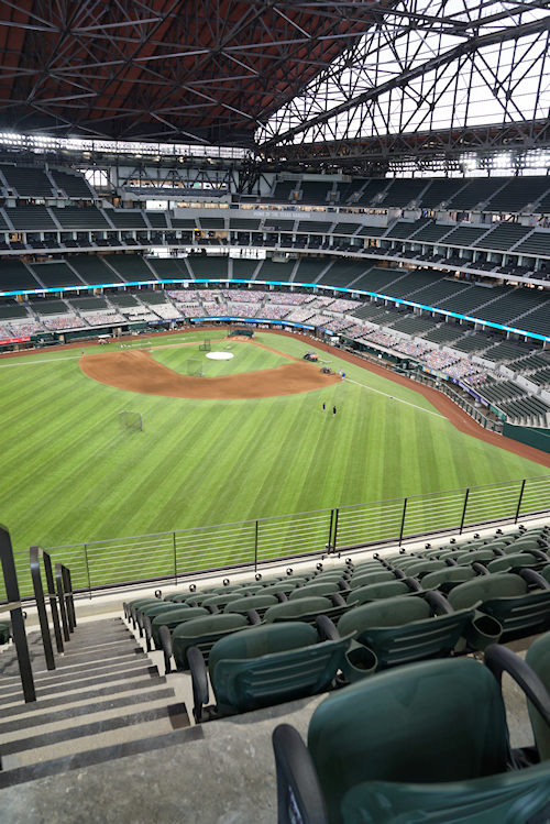 Globe Life Field opens. Attendance: 0 – BaseballParks.com